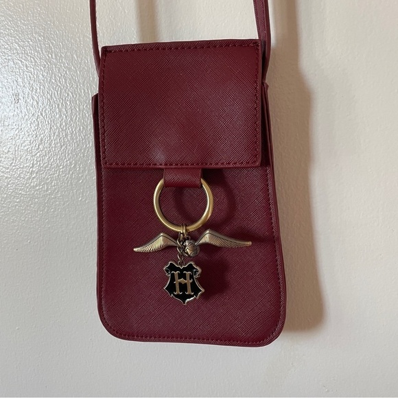 Bioworld | Bags | Harry Potter Golden Snitch Bioworld Vegan Burgundy ...